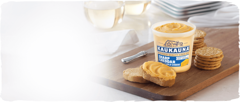Kaukauna Spreadable Cheese - A Wisconsin Tradition Since 1918